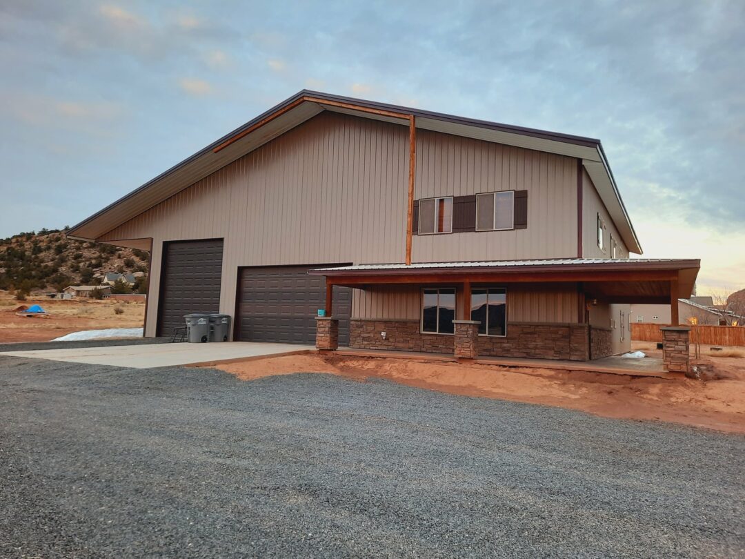Southern Utah Barndominium by Chelsey Burner