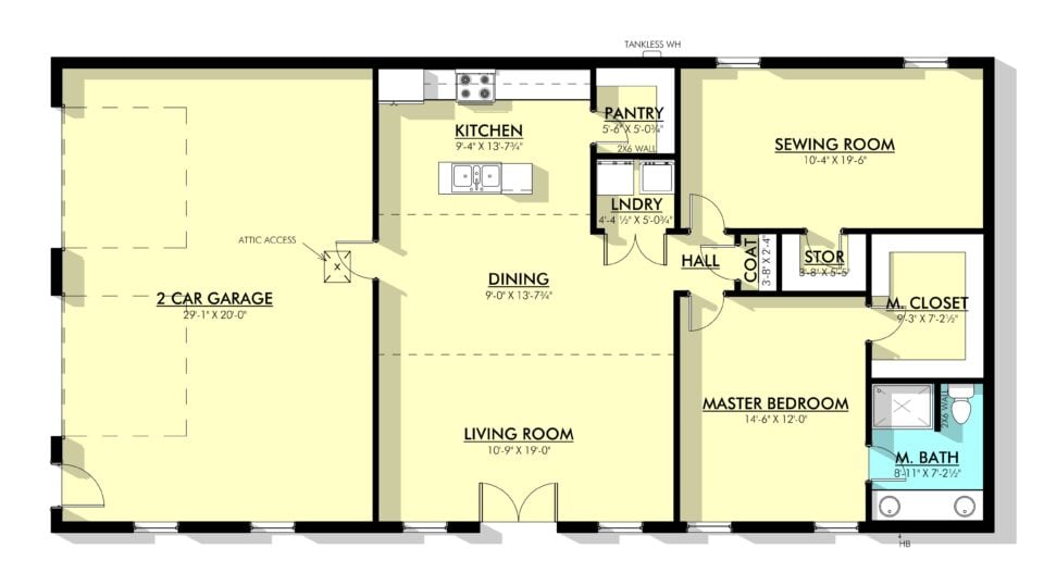 Elegant 1200 Sq Ft Barndominium Floor Plans Gallery