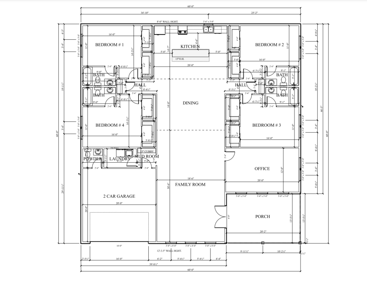 7 Fantastic 2 Car Garage Barndominium Floor Plans