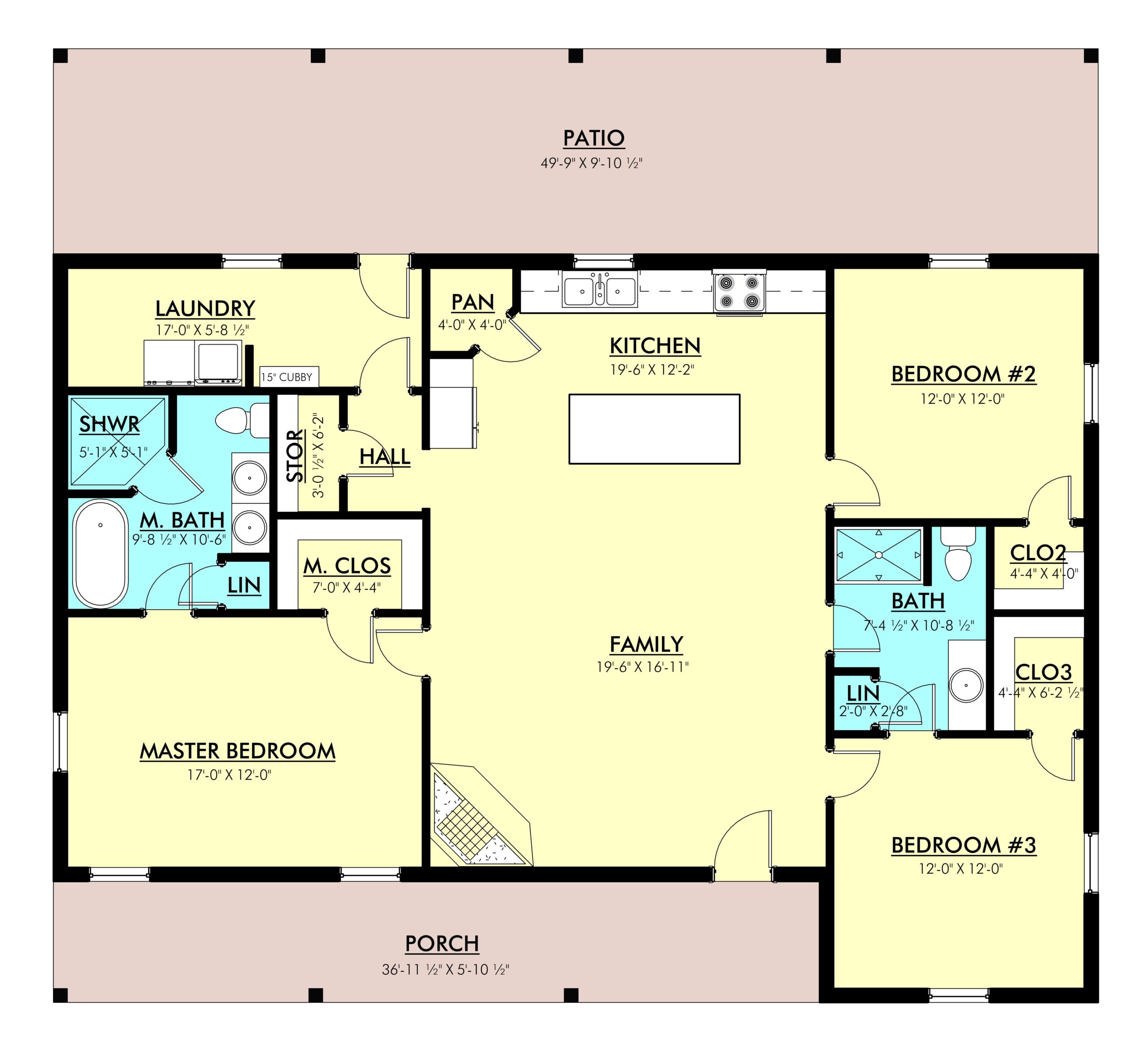 11 Outstanding 30x50 Barndominium Floor Plans [1500 Sq. Ft]