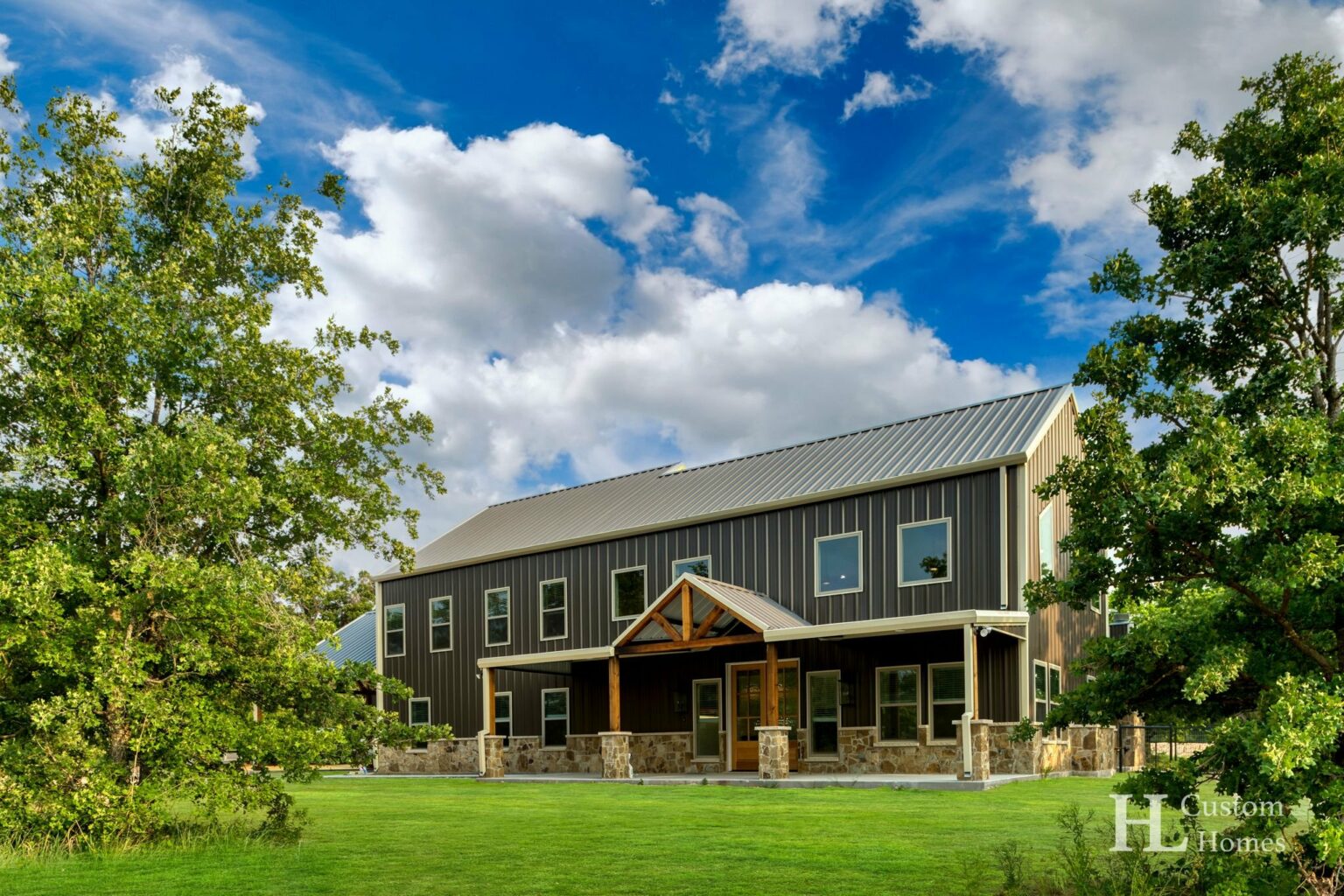 Stunning Two-Story Poolville, Texas Barndominium by HL Custom Homes