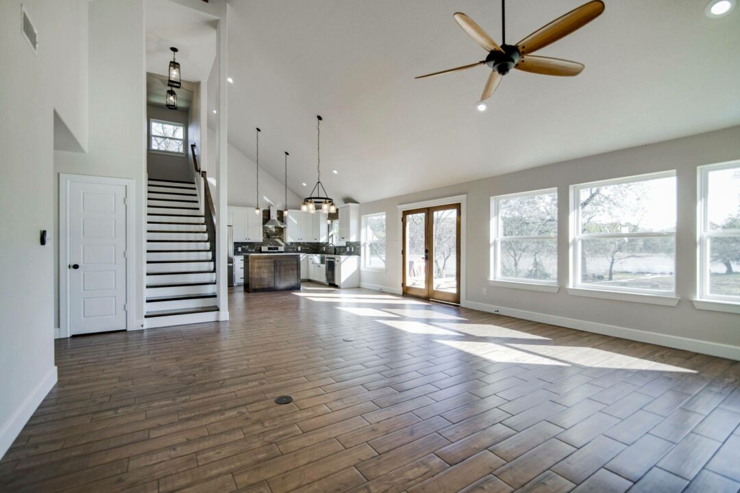 Multi-Level Newark Lake Barndominium | HL Custom Homes
