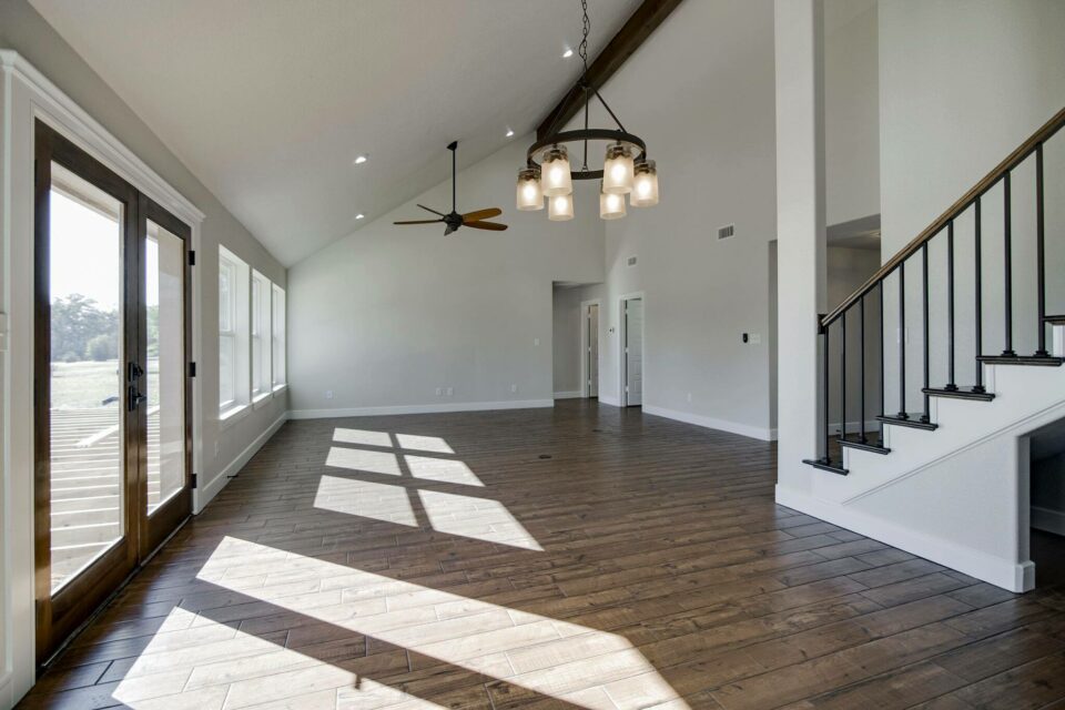 Multi-Level Newark Lake Barndominium | HL Custom Homes
