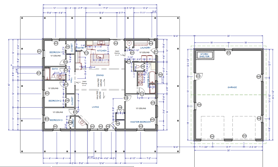 40x50 Barndominium Floor Plans – 8 Inspiring Classic and Unique Designs