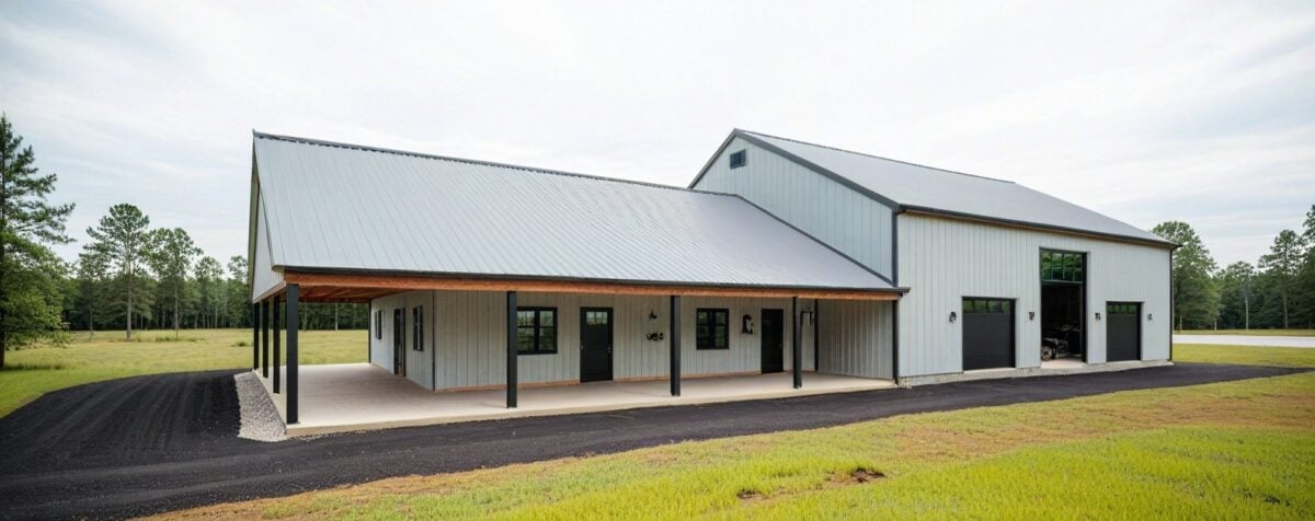 8 Best Barndominium Shop Plans with Living Quarters