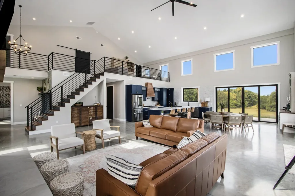 6 Amazing 2 Story Barndominium Interiors You Want to See