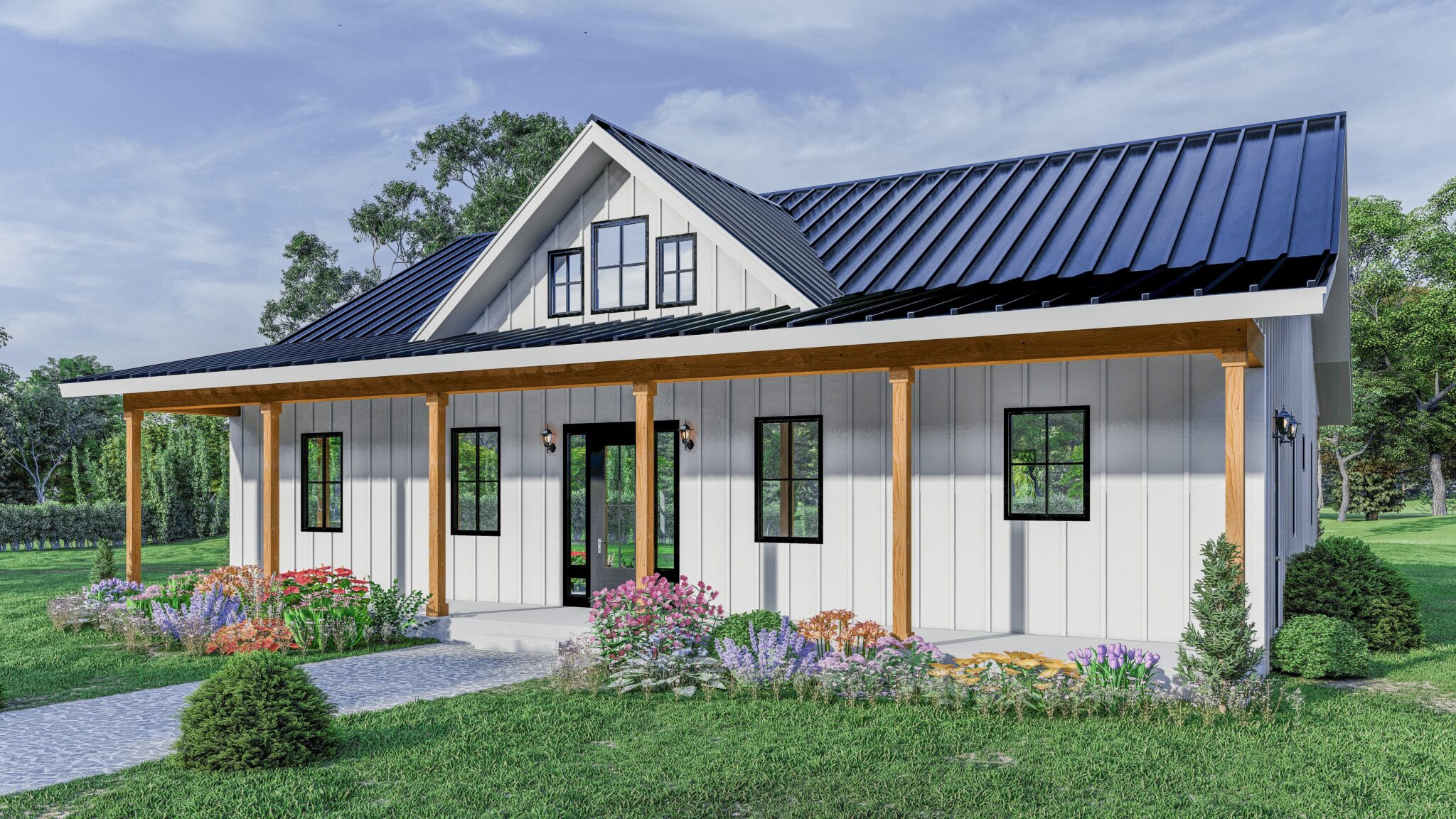40+ Great Single Story Barndominium Floor Plans