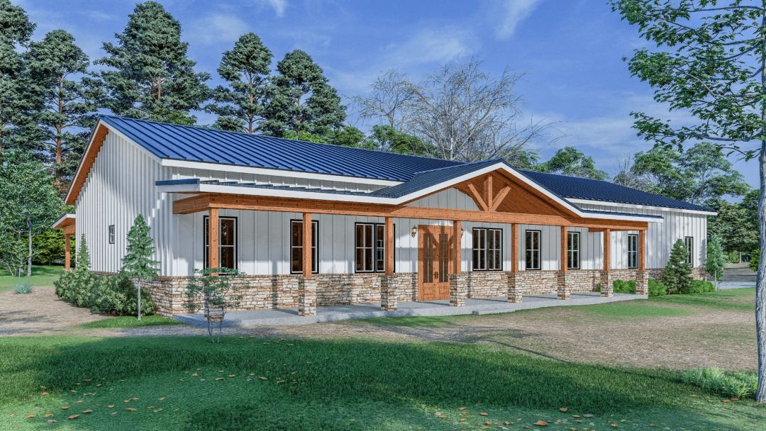 30+ Stunning 3 Bedroom Barndominium Floor Plans