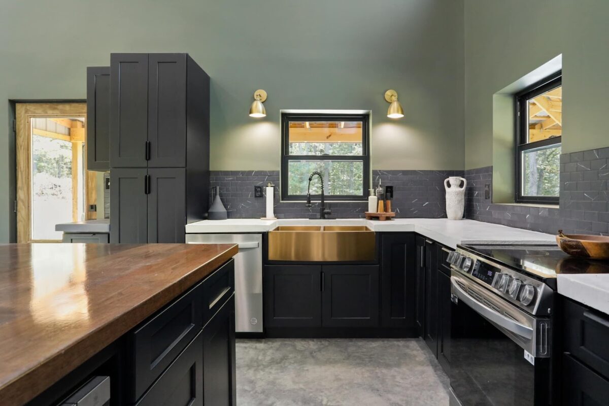 Incredible Black Virginia Barndominium by Joe and Kailey Darr (Front ...