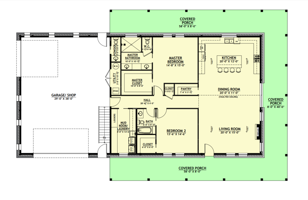 8 Amazing 1800 Sq Ft Barndominium Floor Plans