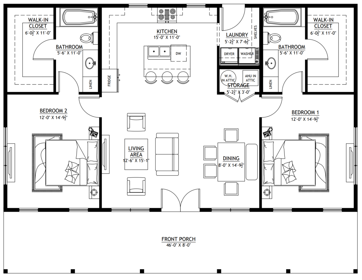 8 Amazing 1200 Sq Ft Barndominium Floor Plans