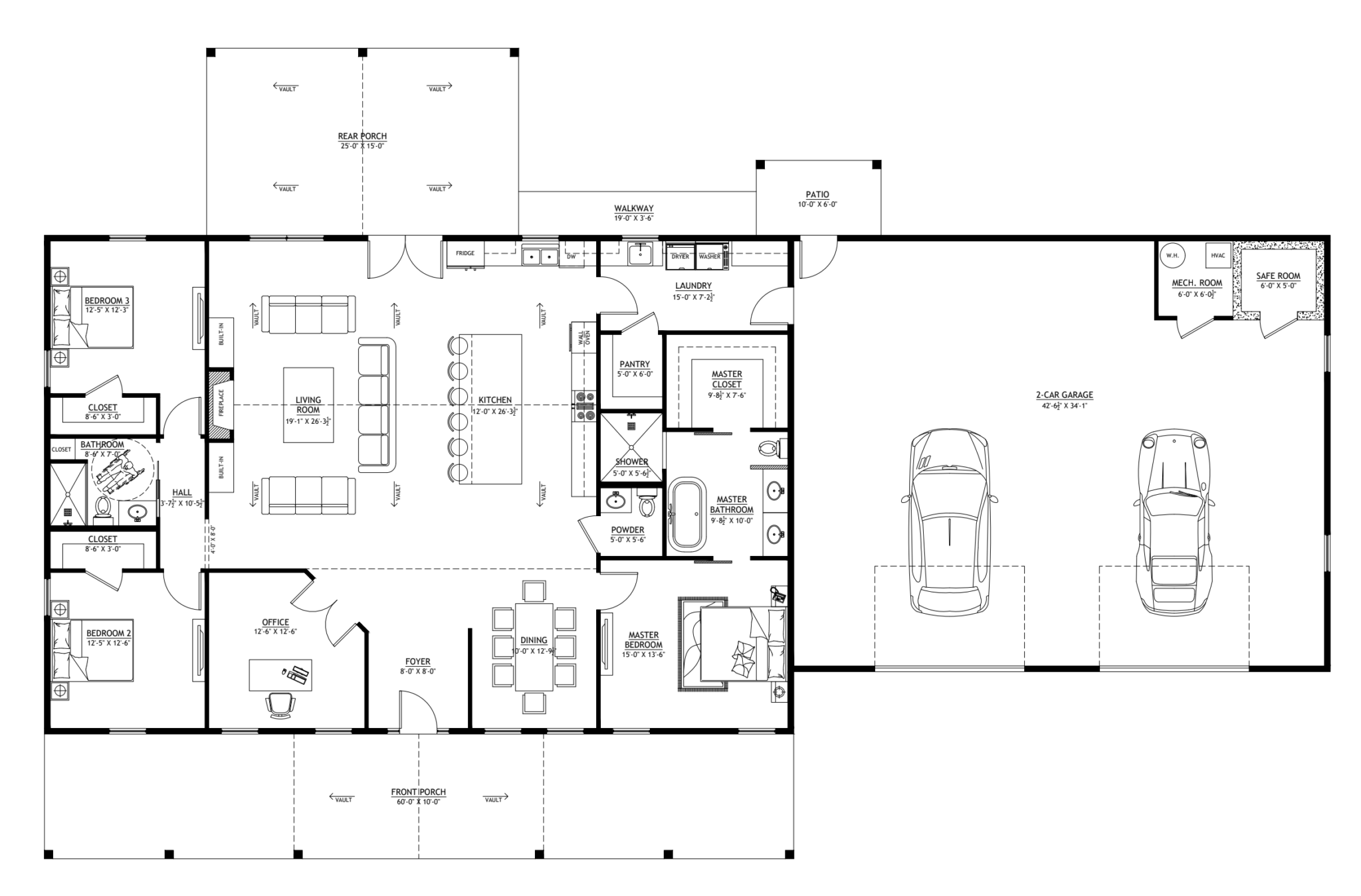 Best 40x60 Barndominium House Plans