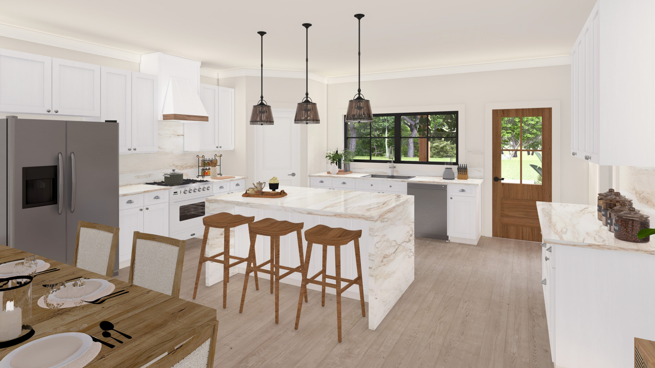 AK-4004 Harrington Barndominium House Plan - Barndominium Life