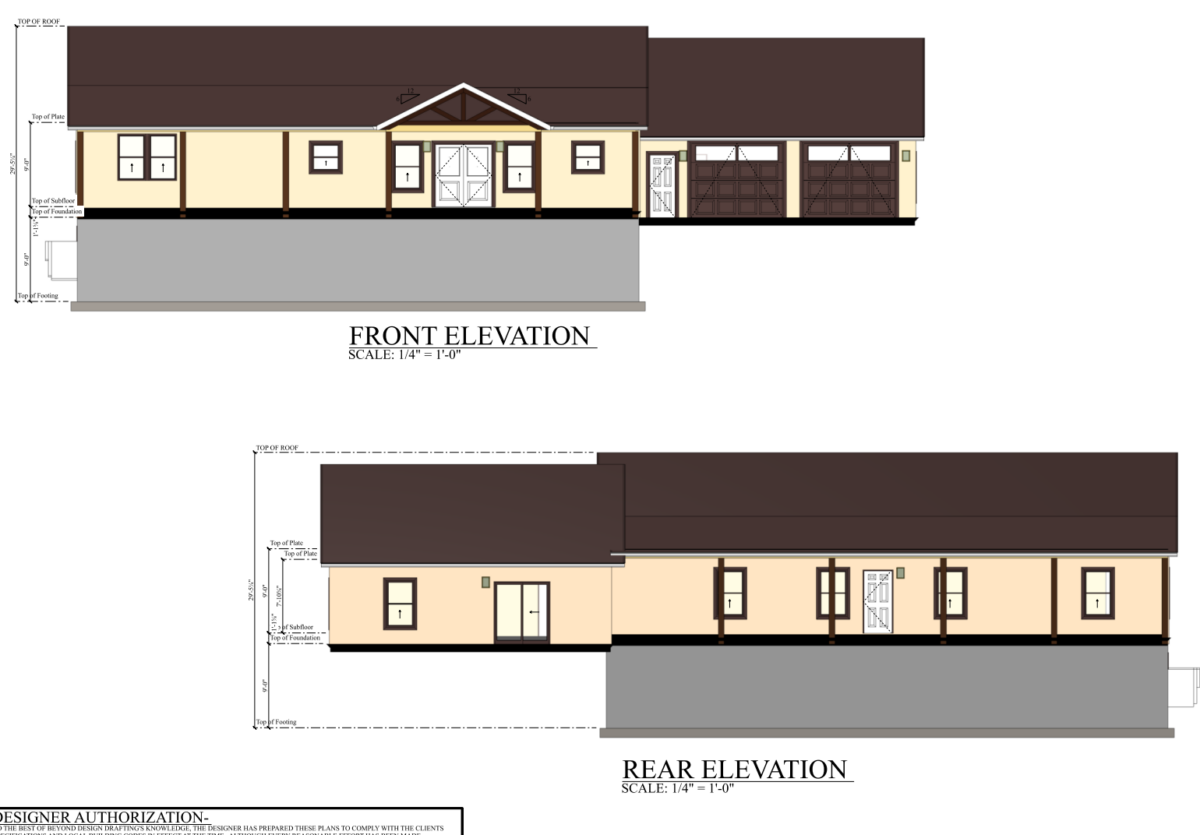 PL-64020 Nussfield Barndominium House Plan - Barndominium Life
