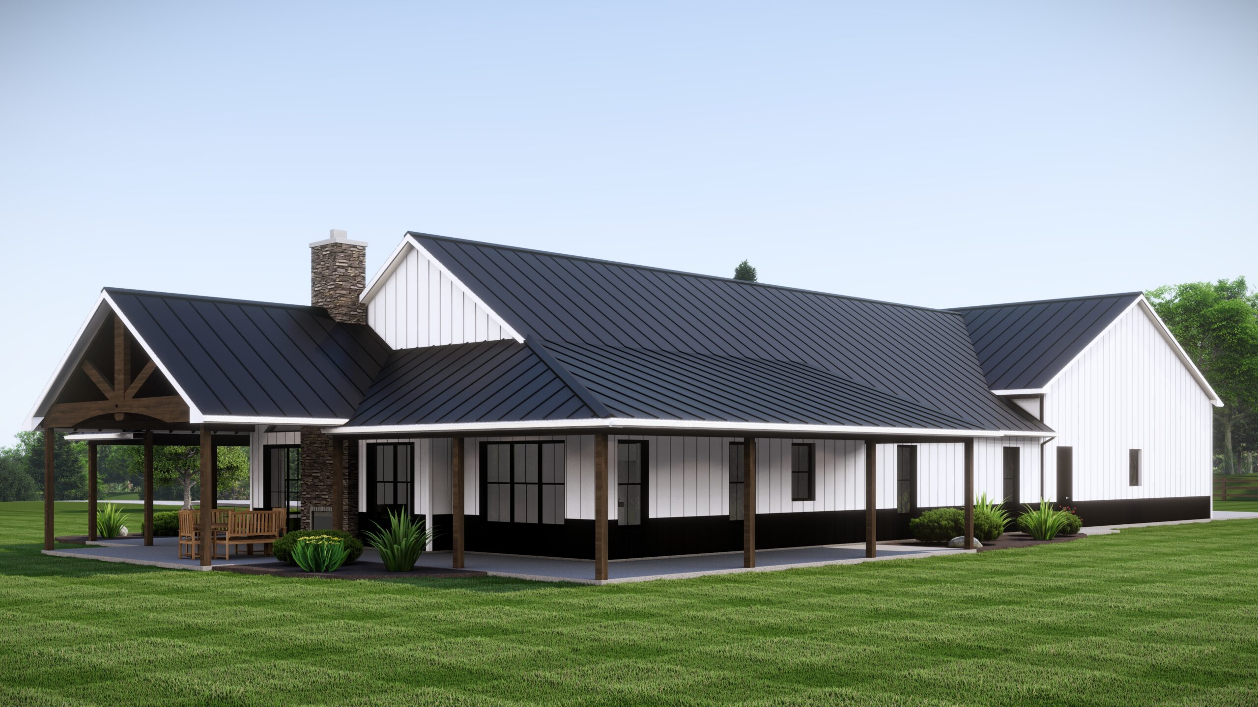 BG-20007 Longmeadow Barndominium House Plan - Barndominium Life