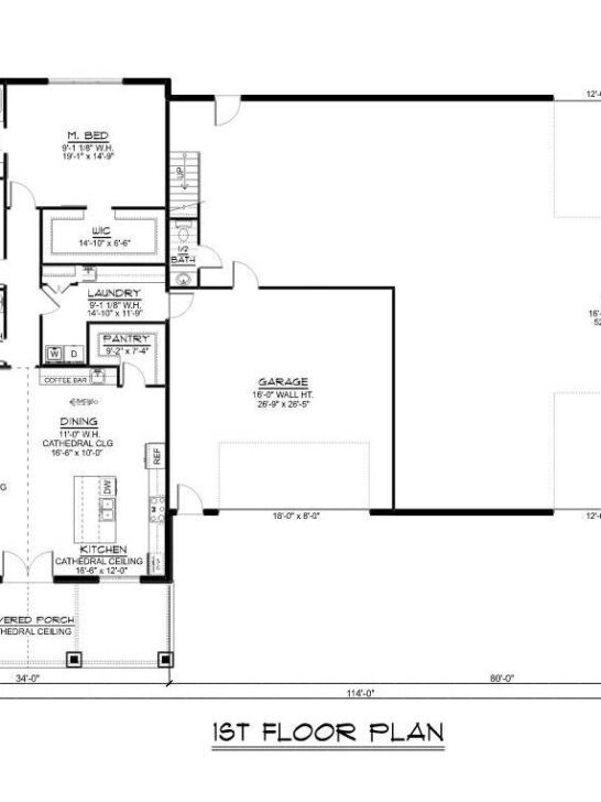 BG-20001-B Preston Barndominium House Plan - Barndominium Life