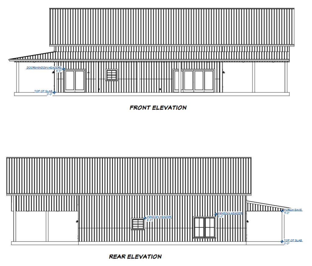 LP-3210 Simpson Barndominium House Plan - Barndominium Life