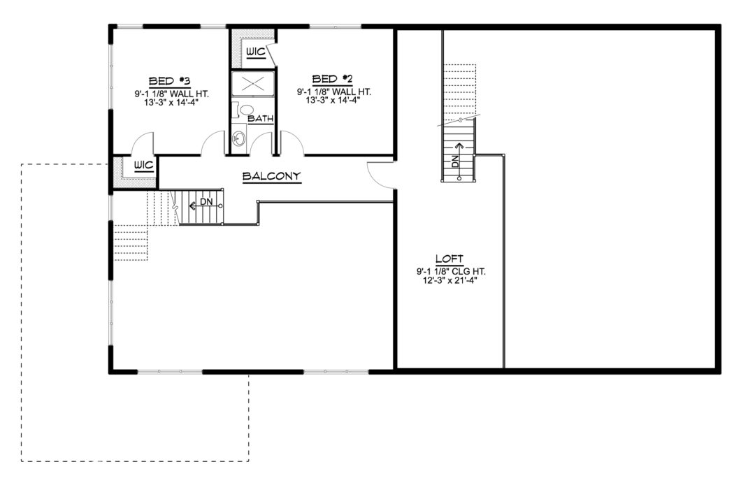 BG-20016 Thatcher Barndominium House Plan - Barndominium Life