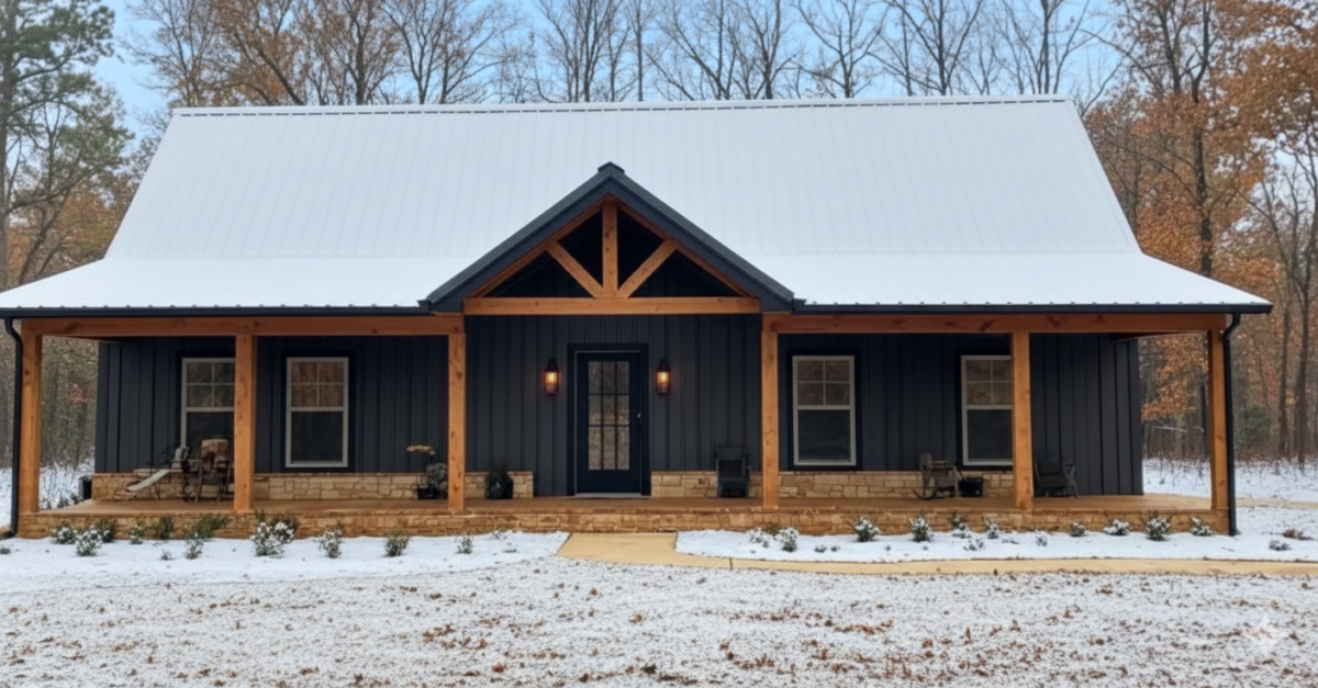 BCO-40142 Jonah Barndominium House Plan - Barndominium Life