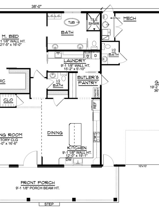BG-20061 Waverly Barndominium House Plan - Barndominium Life