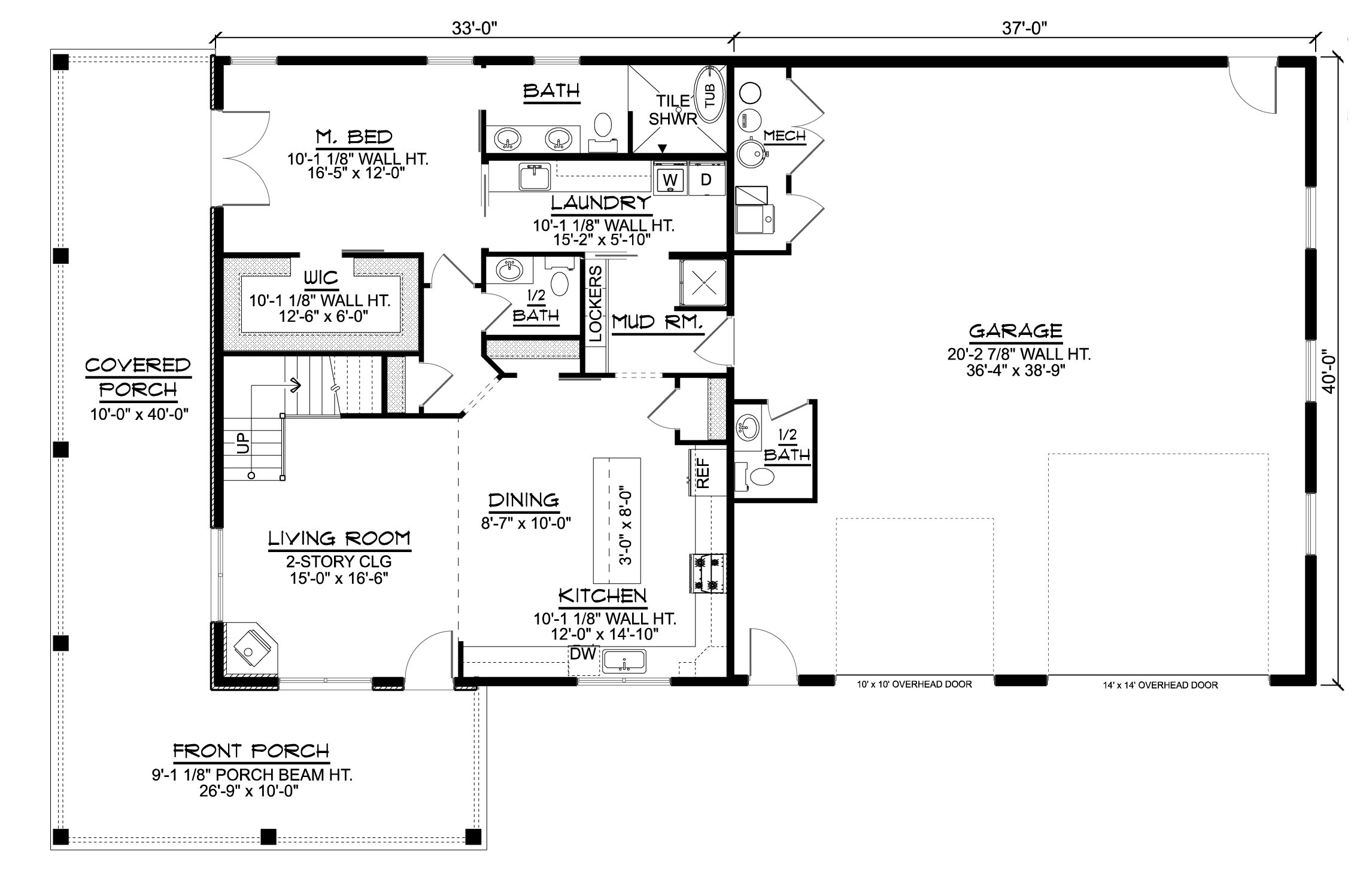 BG-20063 Carrington Barndominium House Plan - Barndominium Life