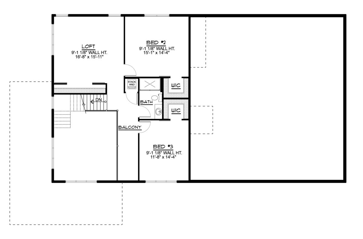 BG-20063 Carrington Barndominium House Plan - Barndominium Life