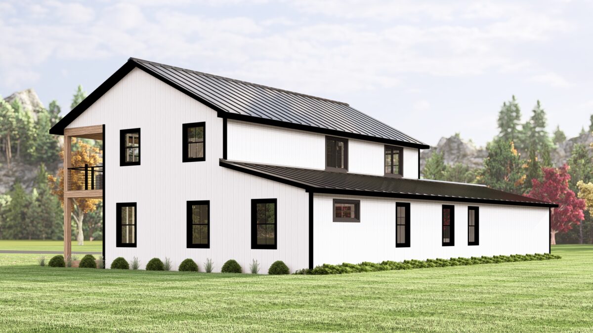 BG-20080 Kendall Barndominium House Plan - Barndominium Life