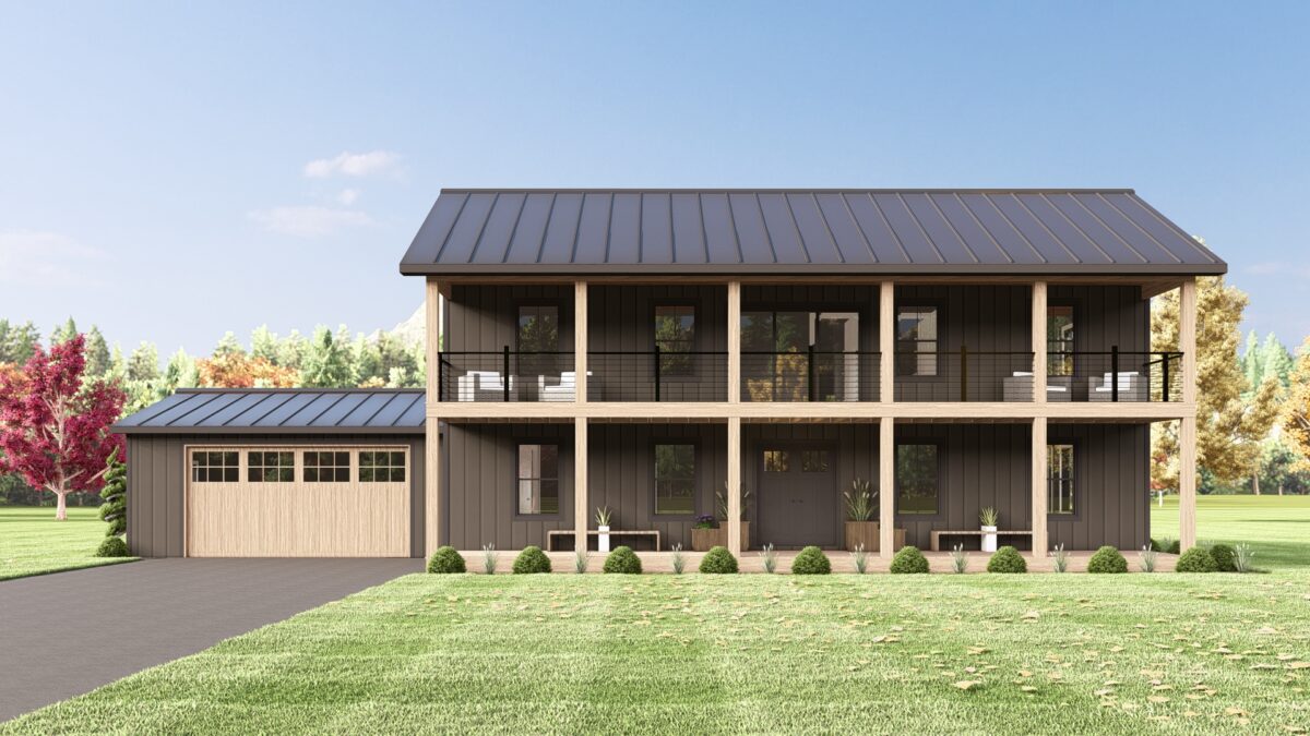 BG-20080 Kendall Barndominium House Plan - Barndominium Life