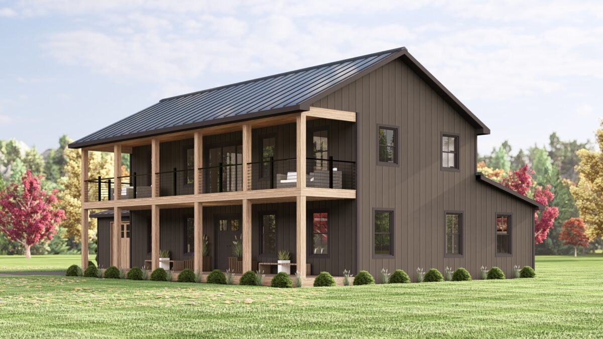 BG-20080 Kendall Barndominium House Plan - Barndominium Life