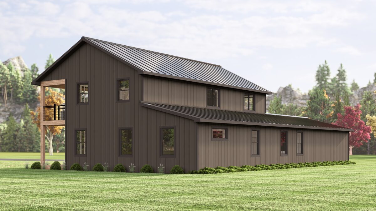BG-20080 Kendall Barndominium House Plan - Barndominium Life