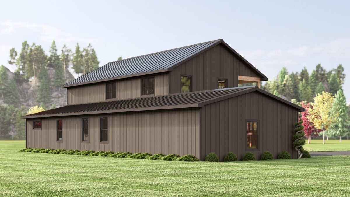 BG-20080 Kendall Barndominium House Plan - Barndominium Life