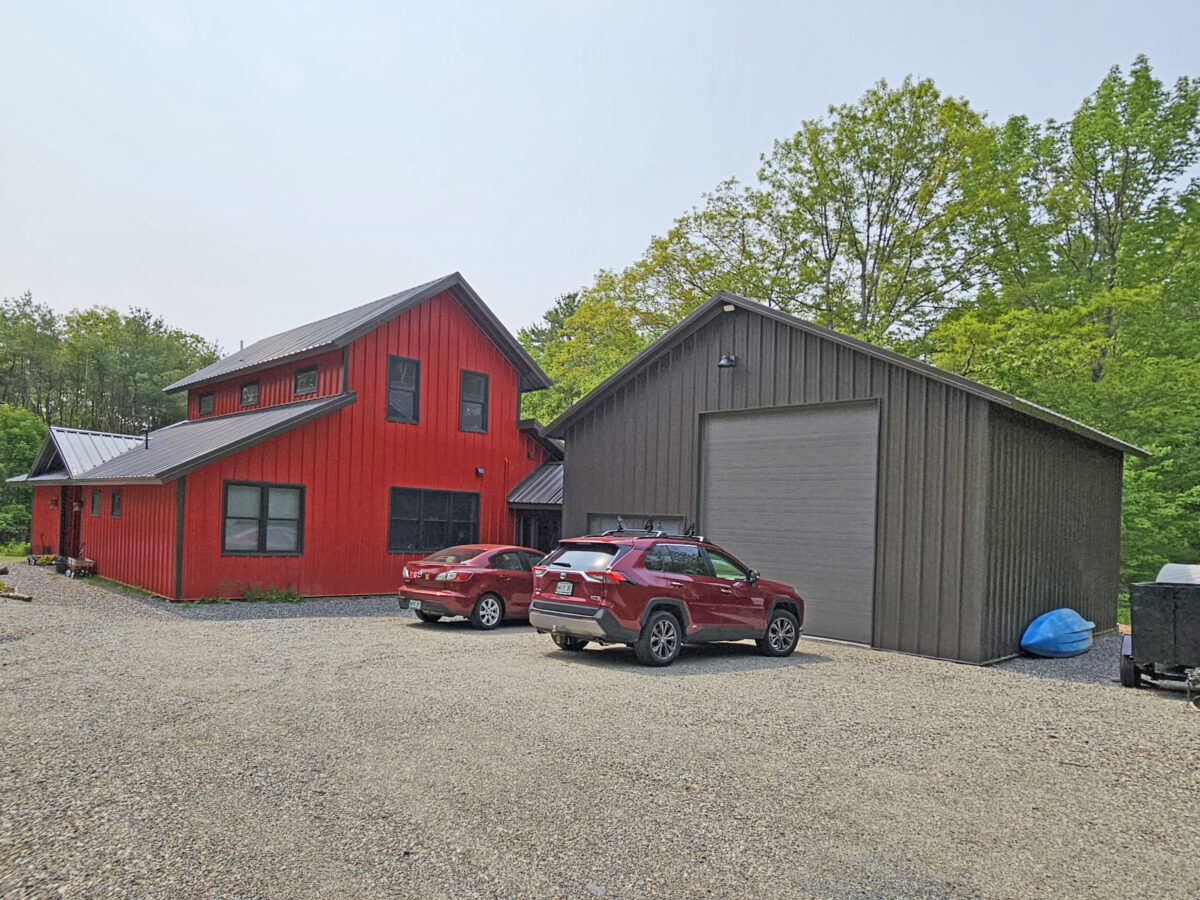 🏡 Tour The Big Little Red Barn House: A DIY, Sustainable Maine Barndominium