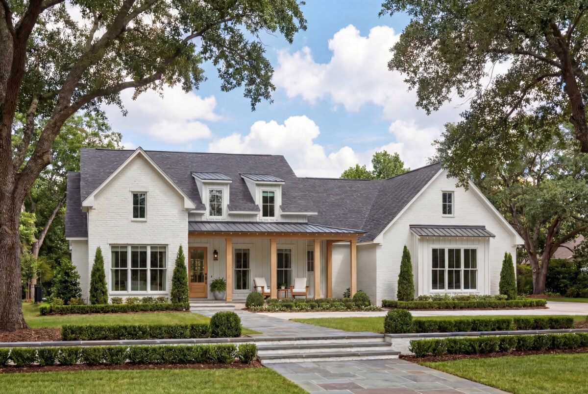 HPZ-26021 Dave Farmhouse Plan - Barndominium Life